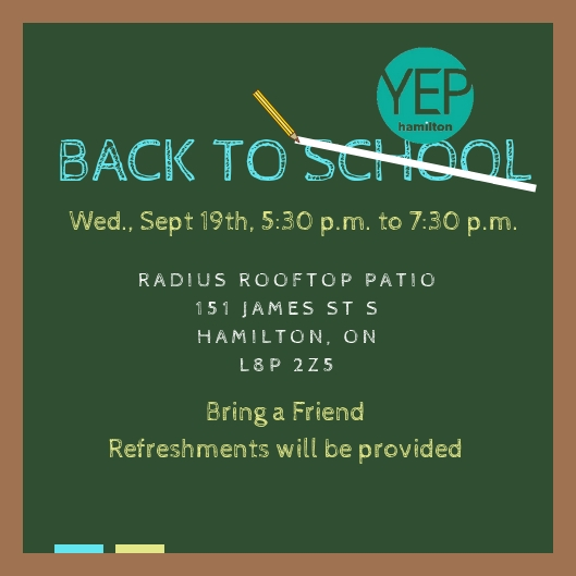 YEP Back to School | Hamilton Chamber of Commerce